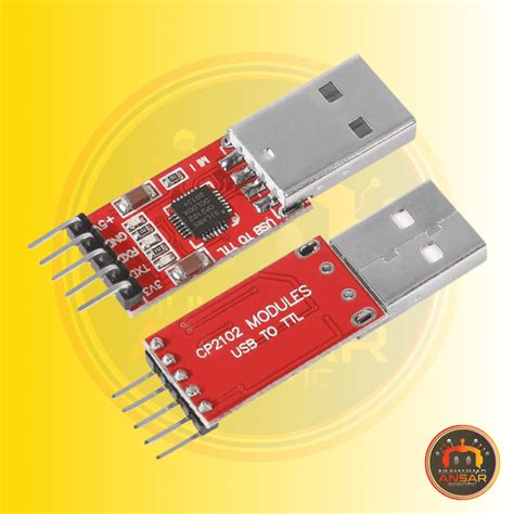 Cp2102 Usb 20 To Ttl Uart Serial Converter Module Ma Robotic