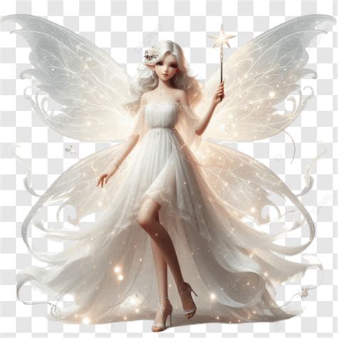 3차원 백색 요정 착석 통하고 있는 A 꽃잎 투명한 배경 투명한 배경의 꽃잎 위에 앉아 있는 3d 하얀 요정 꽃잎 O 위에 앉아 있는 하얀 요정 아름다운 Png