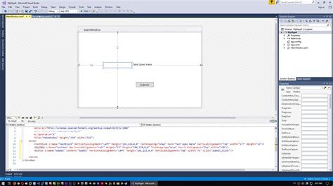 Cwpf Tutorial Get Text From Textbox And Put In Textblock Wpf Youtube