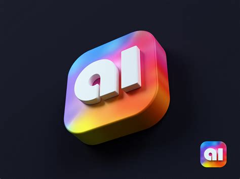 ai art app icon by webshocker matjaz valentar on dribbble