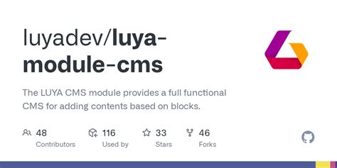 Luya Module Cmssrcfrontendmodulephp At Master · Luyadevluya Module