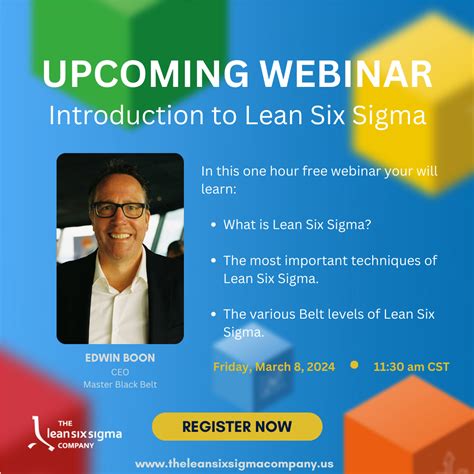 Intro To Lean Six Sigma Webinar — California Council For Excellence