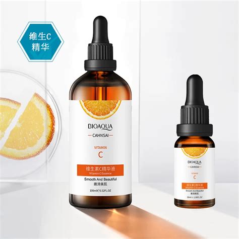 30ml100ml 페이스 케어 비타민 C 에센스 라이트닝 스팟 스킨 페이스 세럼 제거 프리 클루 화이트닝 스킨 케어 에센스