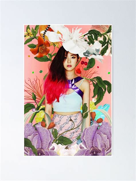 Red Velvet Happiness Irene Poster By Redvelemporium Redbubble