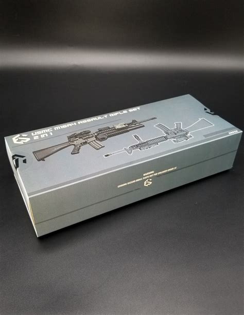 1 6 Easy And Simple Usmc M16a4 Assault Rifle Set For 12 Action Figures