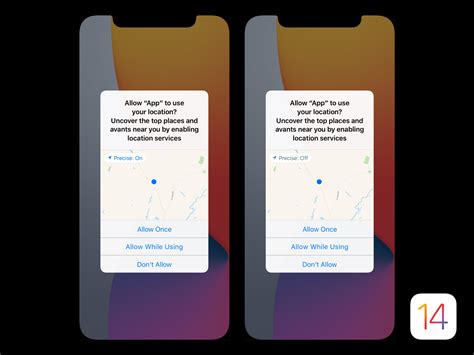 Ios 14 Location Permissions Sketch Resource Sketch Mobile App Design