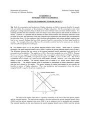 Econ Problem Set Suggested Answers Department Of Economics University Of California