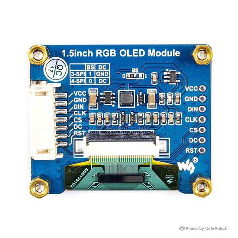 قیمت و خرید ماژول نمایشگر 1 5 اینچ Oled رنگی Rgb ارتباط Spi