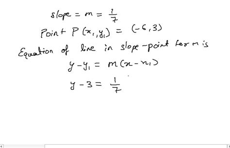 ⏩solvedfind A Linear Function Whose Graph Has The Given Numerade