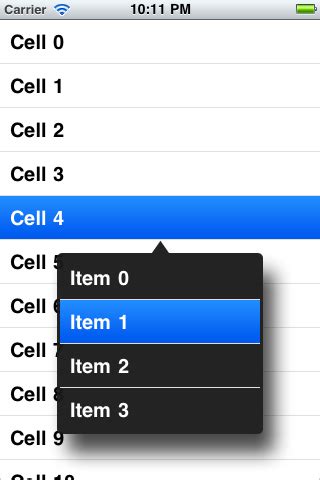 Iphone Is It Possible To Show A Tooltip In An Ios App Stack Overflow