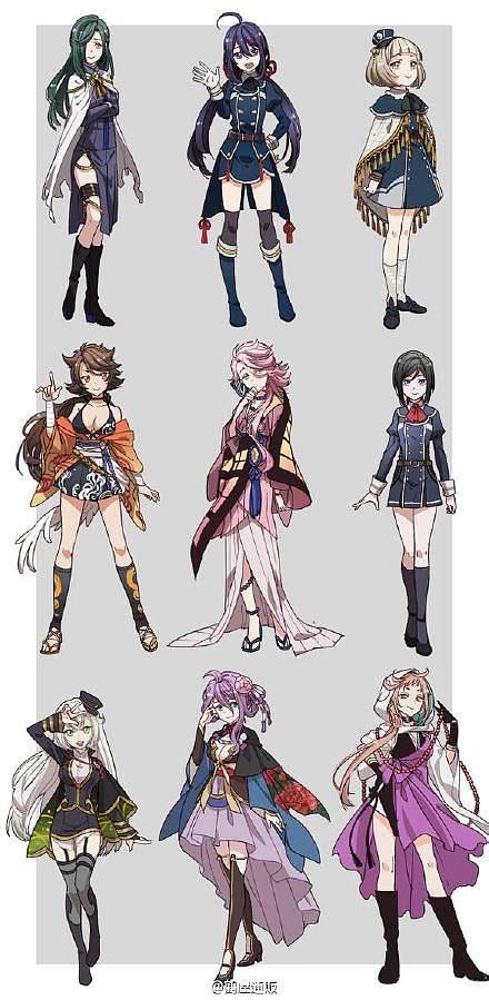刀剑乱舞女体化