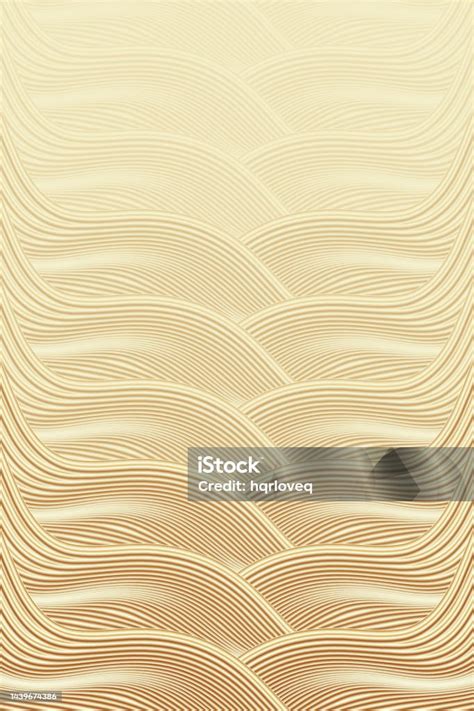 금 잔물결 추상 선 질감 질감 배경의 3d 렌더링 3차원 형태에 대한 스톡 벡터 아트 및 기타 이미지 3차원 형태 구름 무늬 0명 Istock