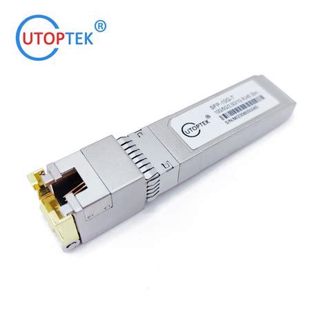 10gbase T Rj 45 Copper Sfp 30m Fiber Optical Transceiver Ethernet Module 10g Copper Sfp And