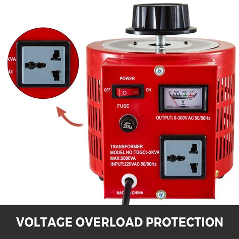 Auto Variac Variable Transformer VA VAC Regulator Metered Hot Sale VEVOR AU
