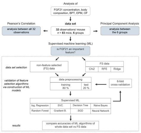 Analysis Pipeline For Dimensionality Reduction And Machine Learning