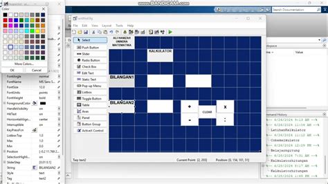 Cara Buat Kalkulator Simple Menggunakan Matlab Youtube