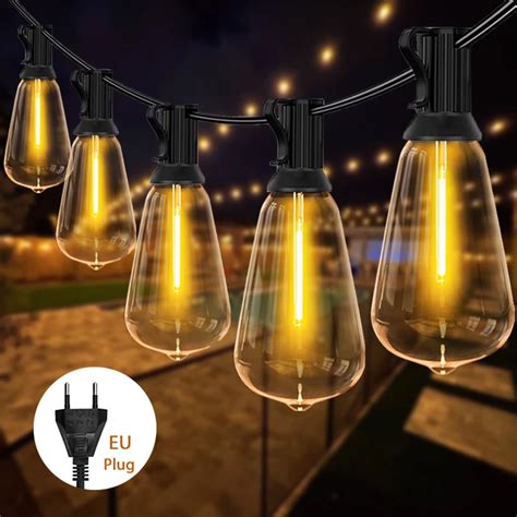 경관조명 정원등 야외 잔디등 Led St38 볼 스트링 조명 방수 정원 화환 테라스 펍 크 티몬