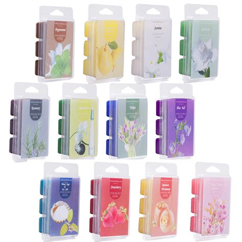 12pcs Scented Wax Blocks Melts Aromatherapy Wax La Vicedeal