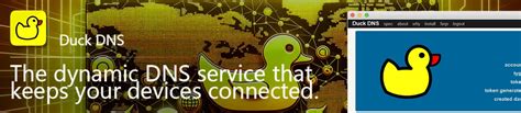 Duck Dns • Dynamic Dns Download And Install • Homedock Os