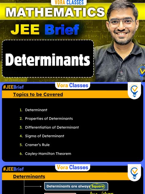 Determinant Pdf Determinant Matrix Mathematics