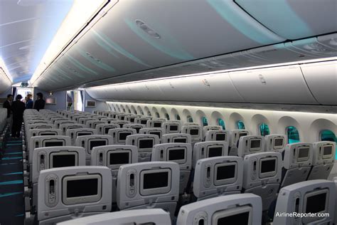 Interior Photo Tour Of Anas First Boeing 787 Dreamliner Airlinereporter