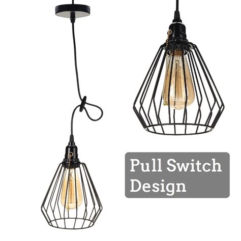 Pull Cord Ceiling Light Fixture Shelly Lighting
