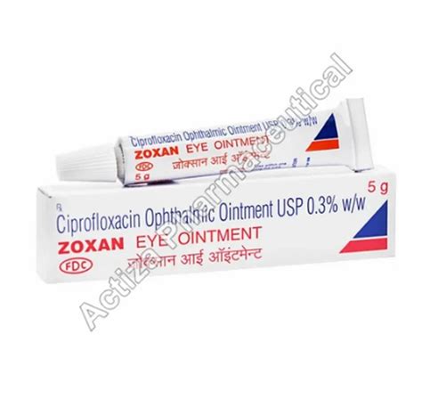 Ciprofloxacin 0 3 Ointment At ₹ 120 Box In Surat Id 2853803646230