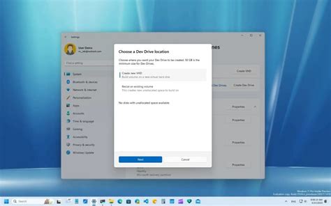 how to enable new refs dev drive creation settings on windows 11 pureinfotech