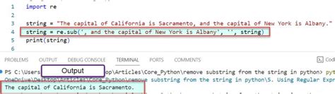 How To Remove A Substring From A String In Python