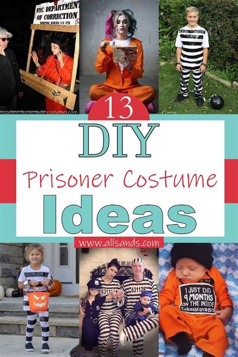 13 Diy Prisoner Costume College Ideas All Sands