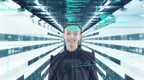 Premium Stock Video Animation Of A Thoughtful Caucasian Woman Thinking Over Data And Numbers