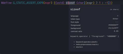 S In Sizeof Not Highlighted Correctly In This Macro Issue Jeff Hykin Better Cpp Syntax