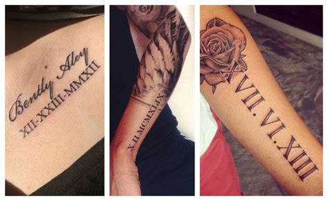 Significations Des Tatouages De Chiffres Romains