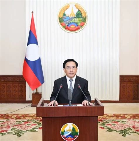 ສະຫາຍ ພັນຄຳ ວິພາວັນ ສົ່ງສານອວຍພອນວັນຊາດ ສປຈີນ ຄົບຮອບ 73 ປີ