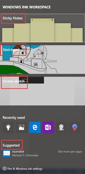 How To Use Pen Windows Ink On Windows