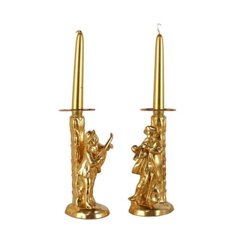 Ceramic Candlesticks From Este Set Of 2 For Sale At Pamono