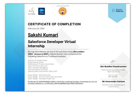 Sakshi Singh Rajput On Linkedin Smartinternz Salesforce Skilledonsalesforce Thesmartbridge