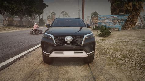 Toyota Fortuner Sigma 2022 Add On Tuning Rhd Gta5