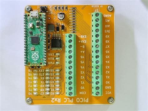 Pico Plc Hat ราคาสินค้าเฉพาะบอร์ด Hat สีเหลือง Th