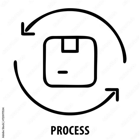 Process Workflow Process Icon Procedure System Steps Process
