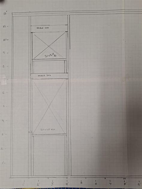 Correctly Framing Vertically Aligned Windows Rhomeimprovement