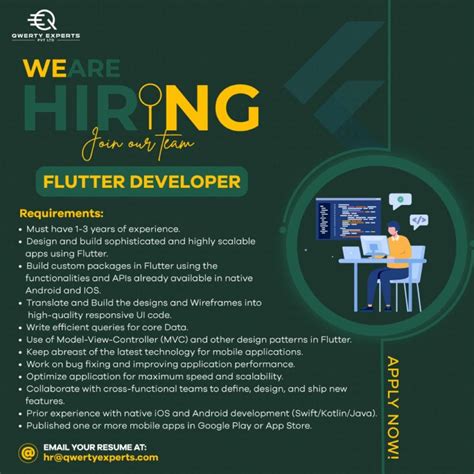 Qwerty Experts On Linkedin Qwertyexperts Hiringnow Flutterdeveloper