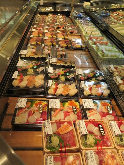 Delcatesseni Counter Product On Display In Large Tokyo Department Store