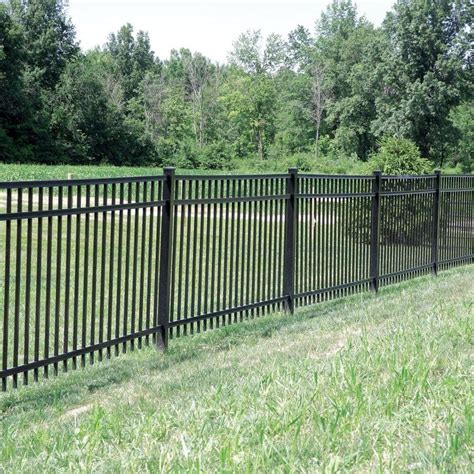 Freedom Actual 4 91 Ft X 7 89 Ft Heavy Duty New Haven Black Aluminum