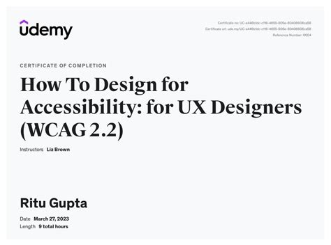 Ritu Gupta On Linkedin Udemy Course Completion Certificate