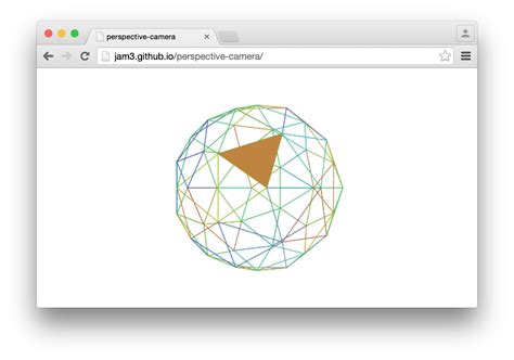 Github Experience Monksperspective Camera A High Level 3d Perspective Camera