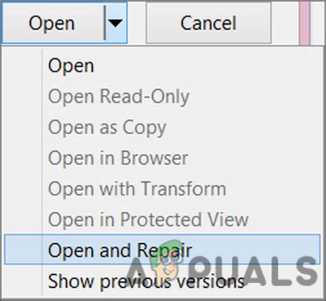 How To Fix Word Experienced An Error Trying To Open The File