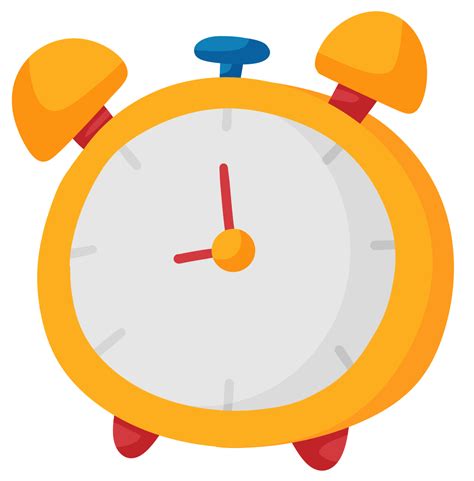Alarm Clock Cartoon Icon 18803554 Png