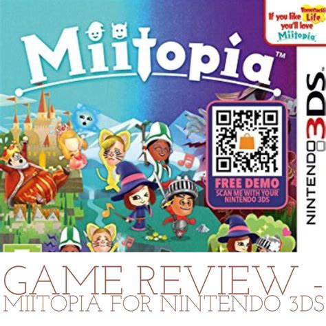 Game Review Miitopia For Nintendo 3ds Dad Of Divas