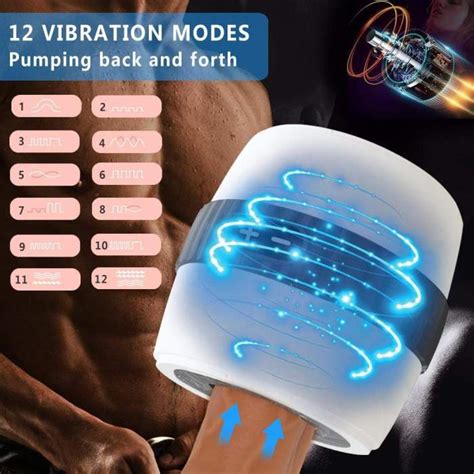 Two Way Exit Speed Vibration Manual Masturbation Cup Fleshline